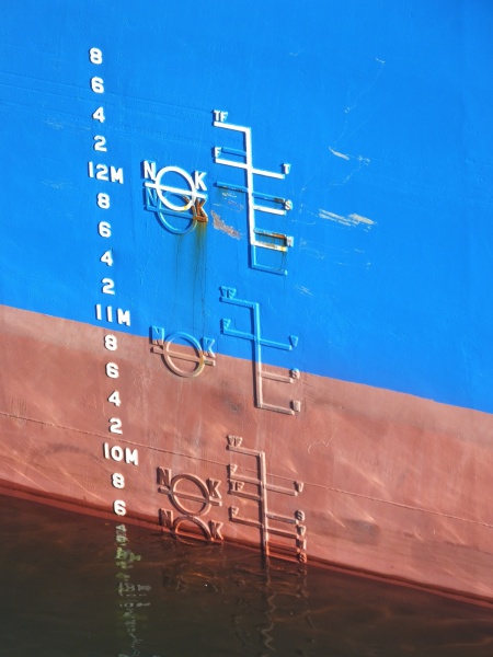 DRAUGHT MARKS AND SURVEYING – AMARINE