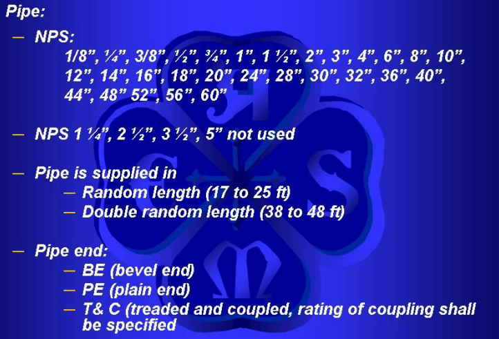 PIPING/TUBING CONFIGURATIONS – AMARINE