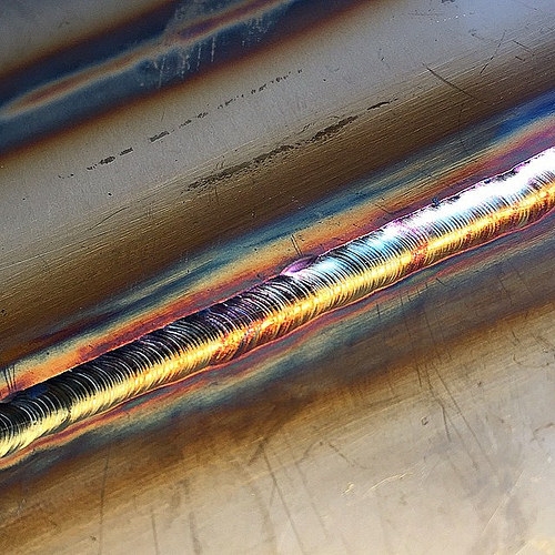 Stainless steel discolour (sugaring) in welding – AMARINE