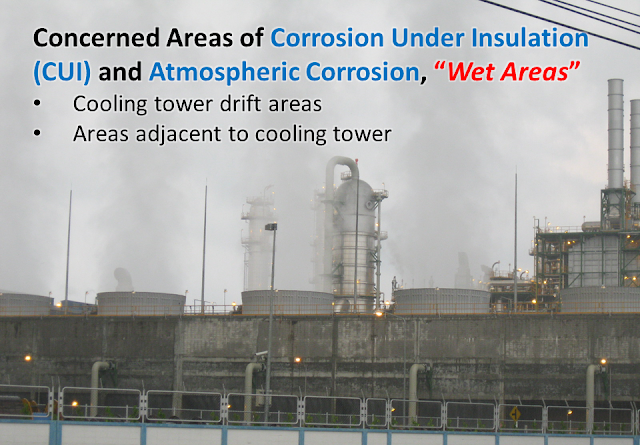 What is CUI – Corrosion under insulation on Cooling tower – AMARINE
