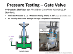 Gate valve testing and maintenance – AMARINE