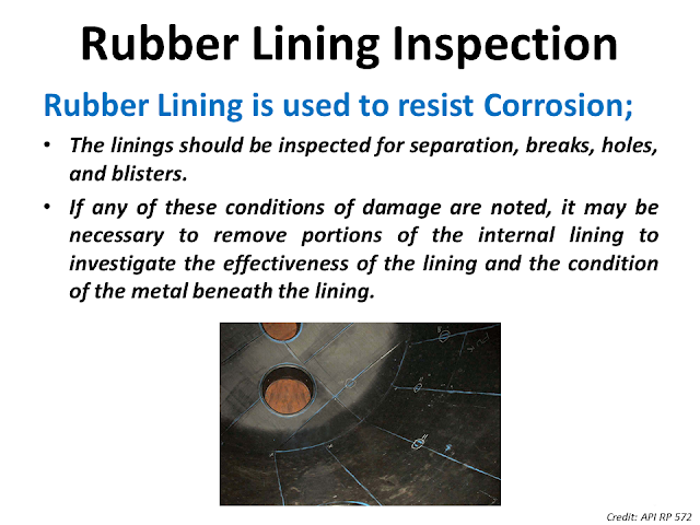 Vessel rubber lining inspection – AMARINE