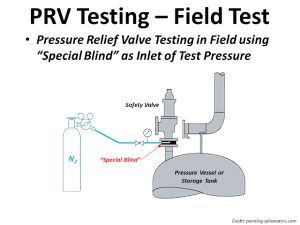 What is PRV Field Test? – AMARINE