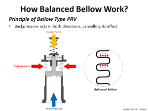 What is Balanced Bellow of PRV – AMARINE