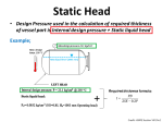 What is Static Head of vessel – AMARINE