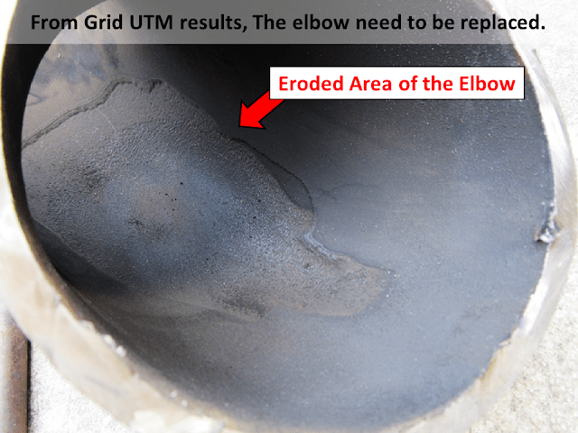 Elbow corrosion in the piping system – AMARINE