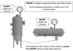 What is MAWP of pressure vessel (ASME VIII) – AMARINE