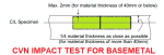 CVN Impact test specimens location for welded structure – AMARINE