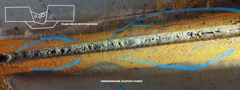 Weld porosity, herringbone, wormhole, crater pipe – AMARINE
