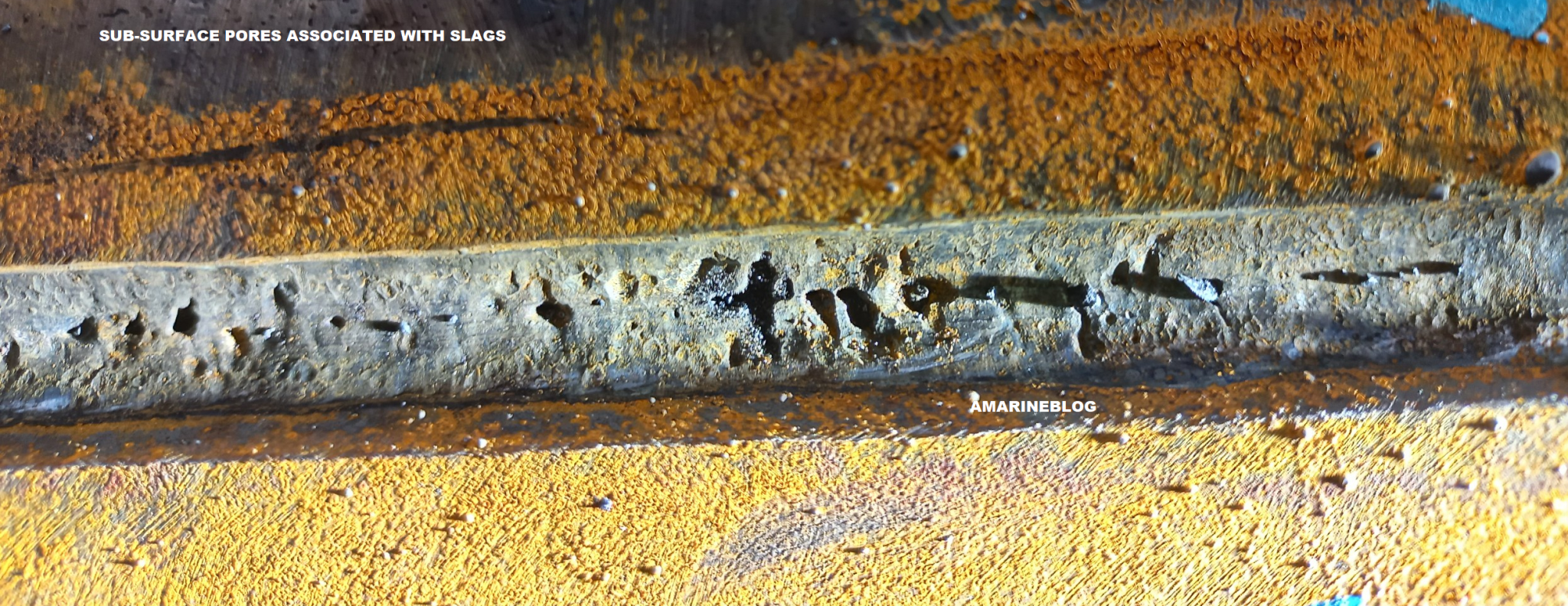 Weld porosity, herringbone, wormhole, crater pipe – AMARINE